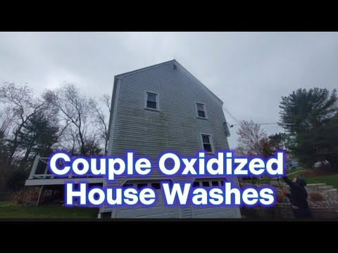 Oxidized House Washing Softwash - YouTube