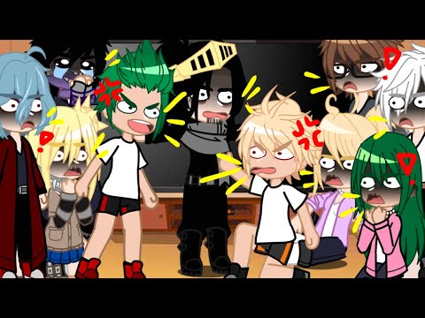 Pro Heroes, LOV and parents react to Deku VS Bakugo 😪😭|| mha/bnha || Gacha club ||