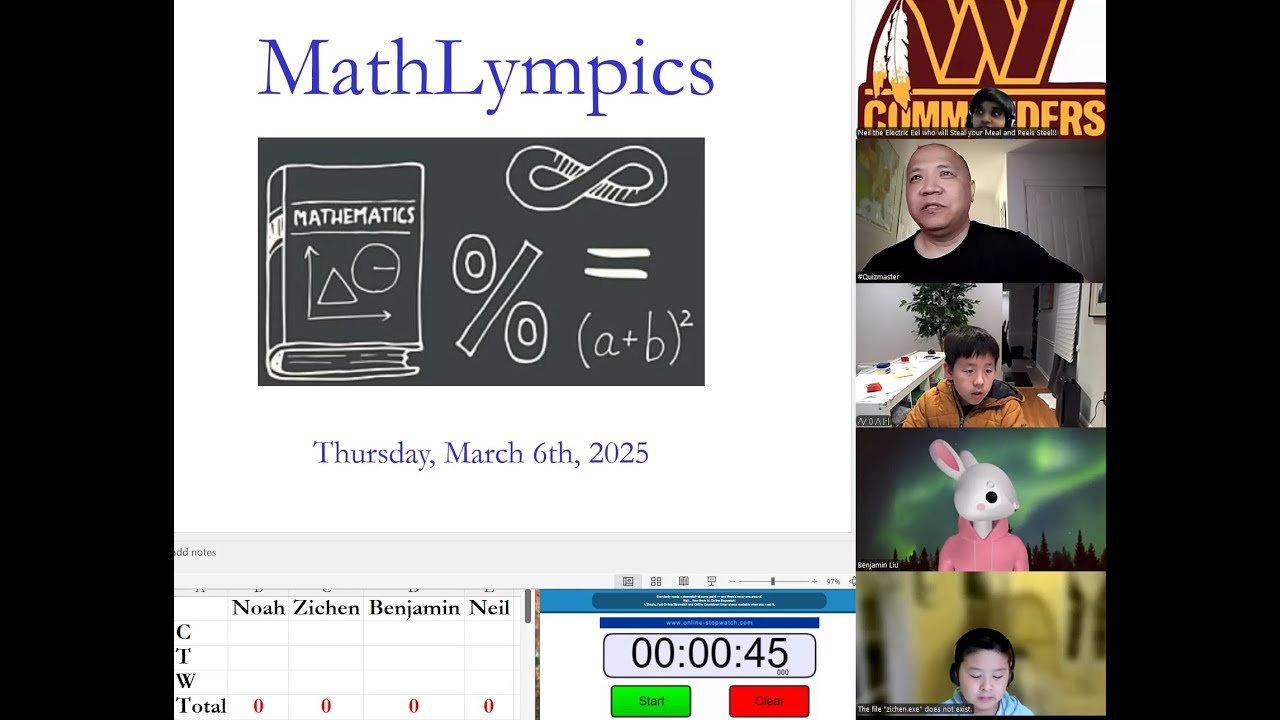MathLympics 28 - YouTube