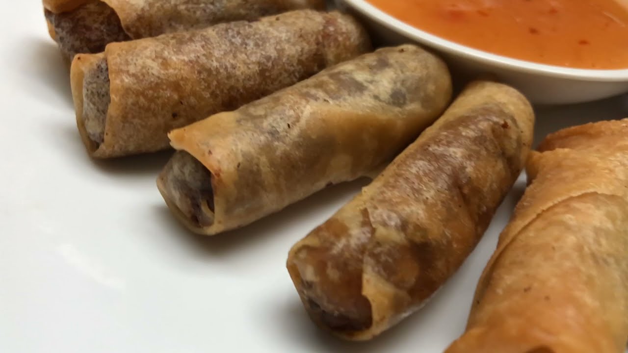 Baked Beef Lumpia Recipe | The Kitchen Journal - YouTube