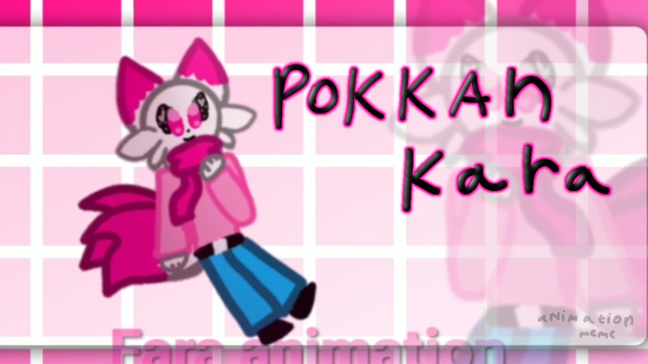 Pokkan kara animation meme/Fara animation (little bit lazy) - YouTube