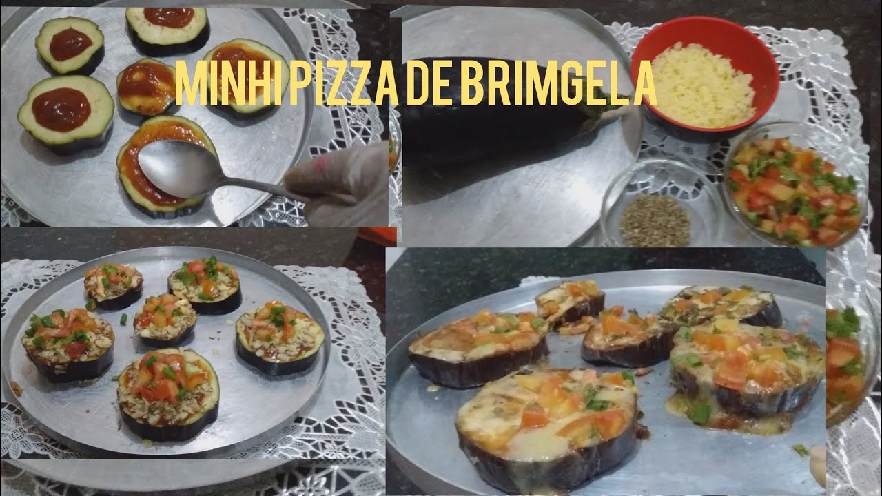Pizza de bringela uma delicia - YouTube