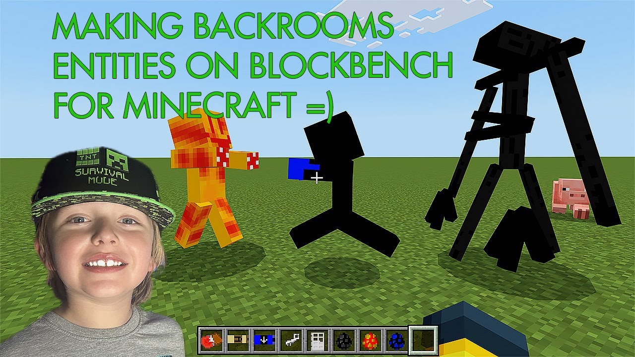 Creating BACKROOMS Entities in Blockbench & Spawning Them in Minecraft ...