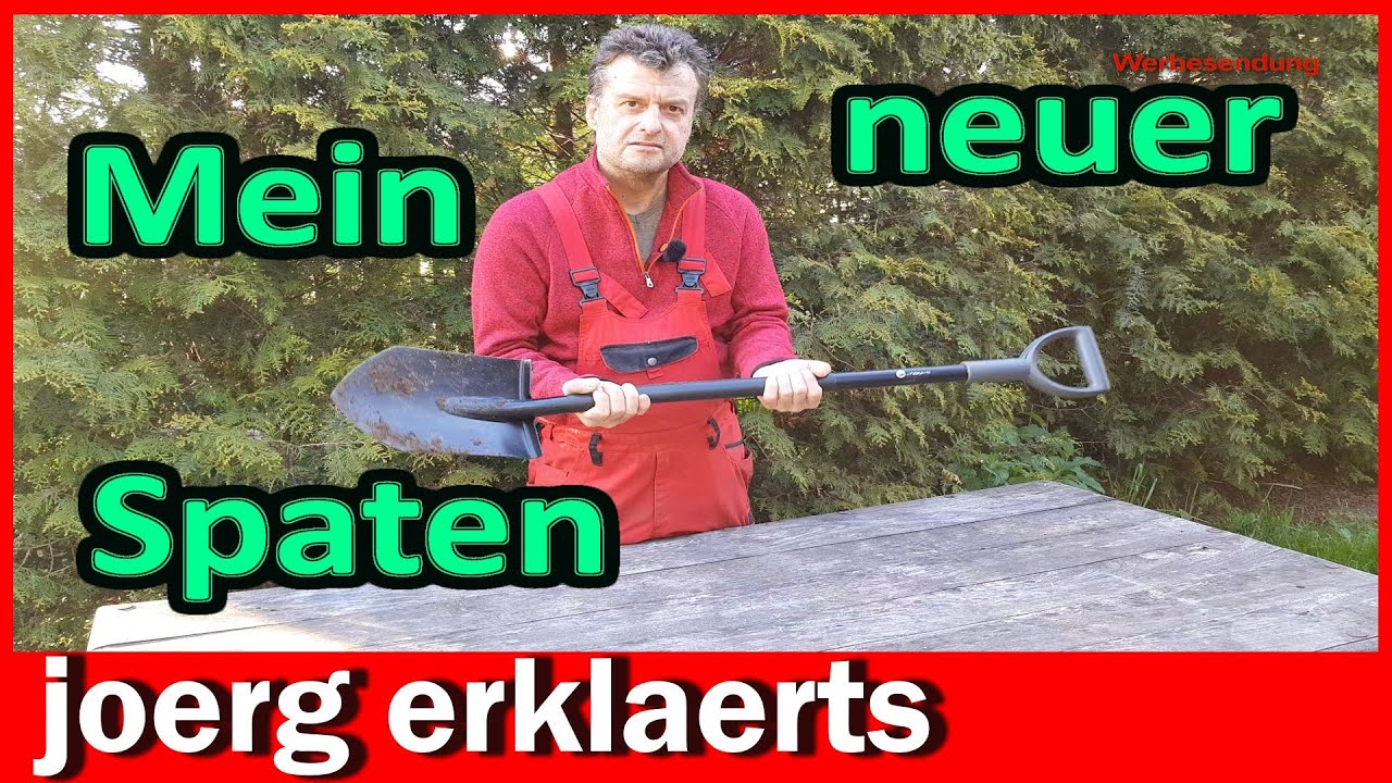 Neuer Spaten im Test ...was taugt das Teil ??? Tutorial DIY - YouTube