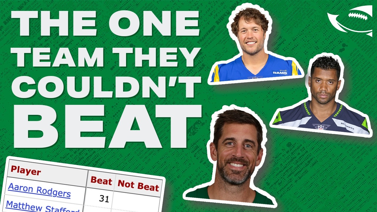 The QBs Who Have (and Haven't) Beaten Every NFL Team 👀 - YouTube