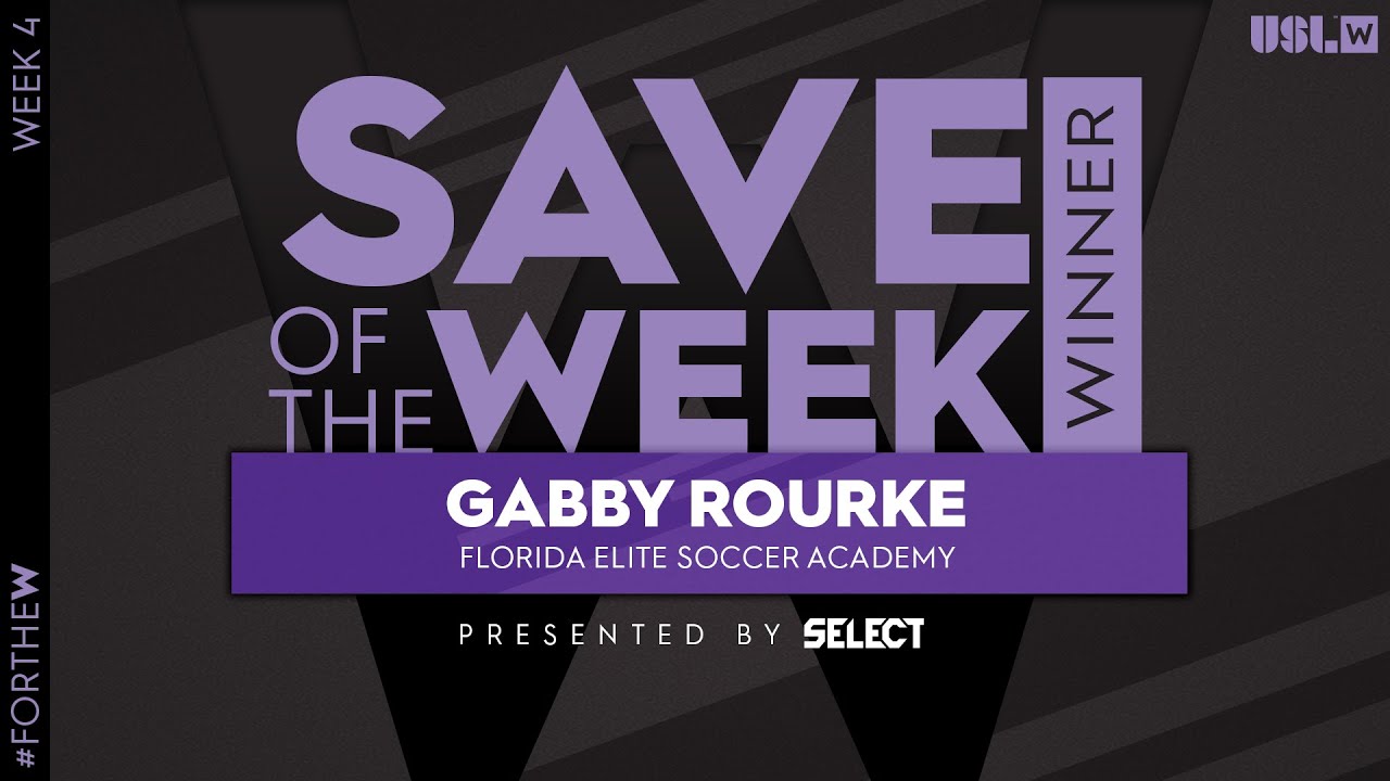 That One Was Elite 🤩 | USL W League Save of the Week, Week 4: Gabby ...