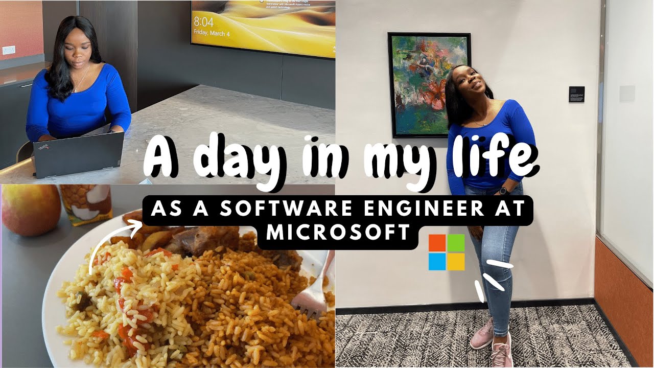 DAY IN MY LIFE AS A SOFTWARE ENGINEER AT MICROSOFT - YouTube
