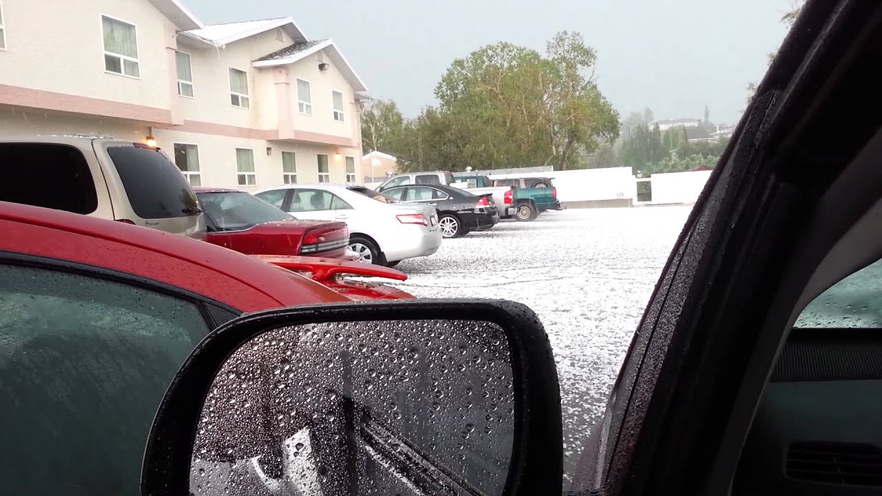Hail Storm in Cardston, AB July 26, 2012 - YouTube