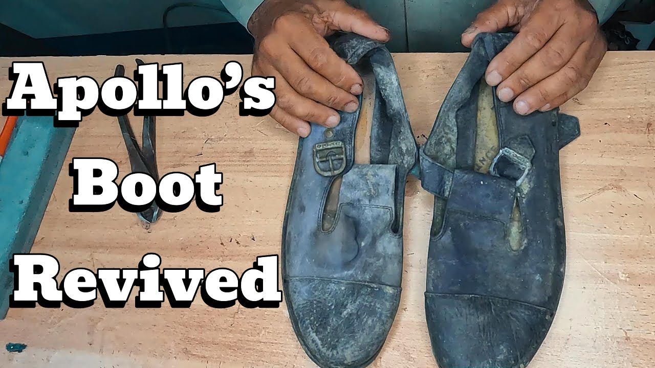 Apollo’s Boot Revived from the Depths | ASMR Restoration - YouTube