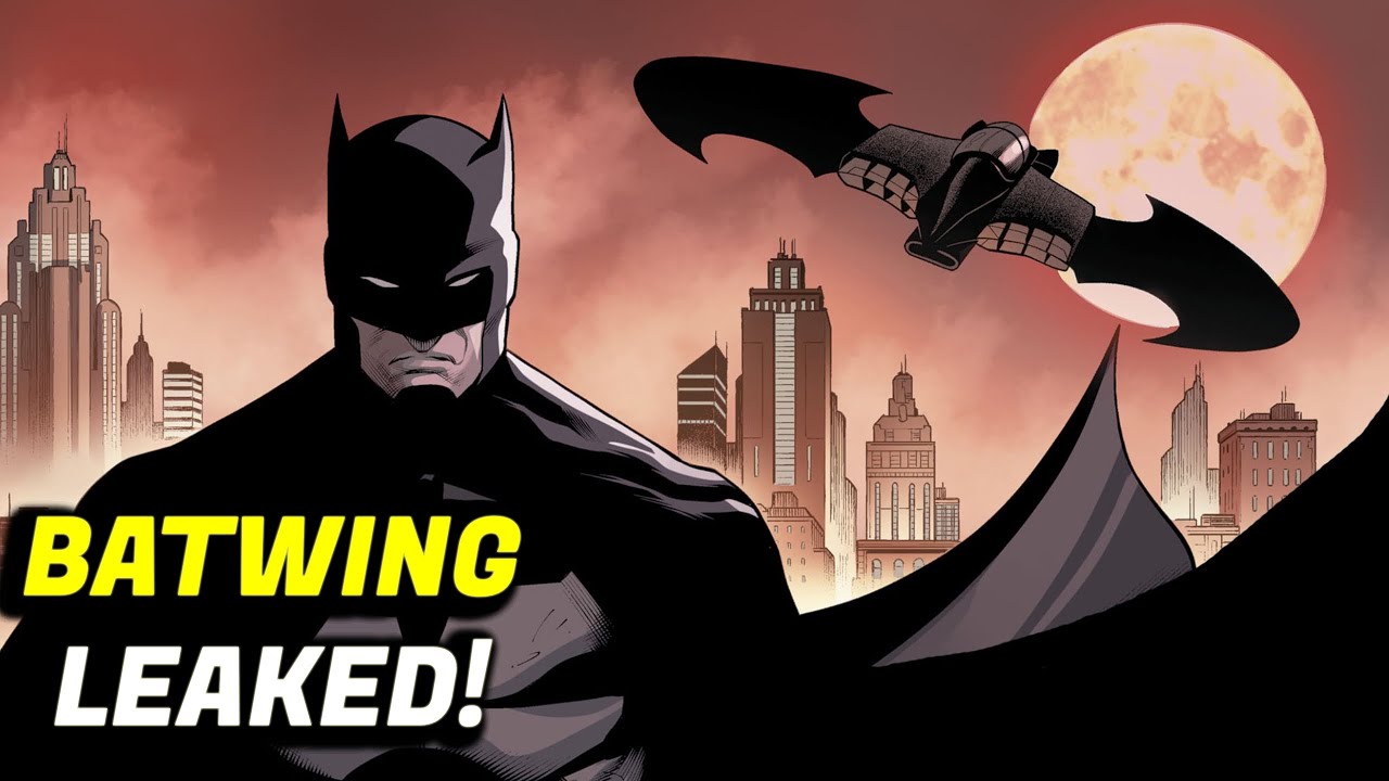 FIRST LOOK At Batwing For THE FLASH Movie Leaked! - YouTube