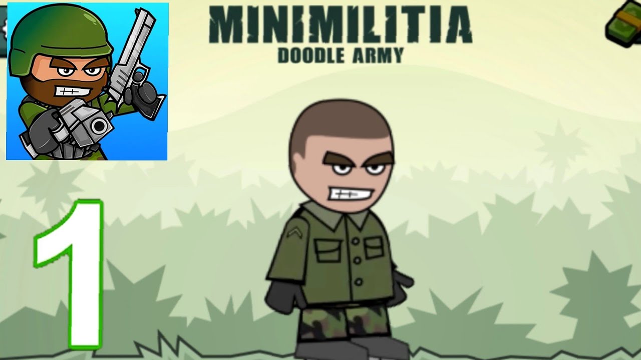 Mini Militia - Doodle Army 2 Gameplay Walkthrough Part 1 - Tutorial ...