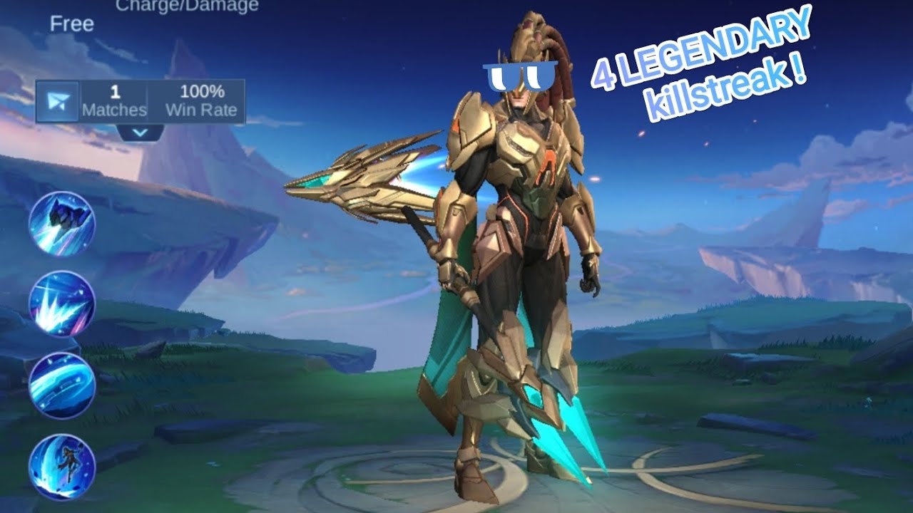 4 LEGENDARY STREAK EPIC MOMENT IN MOBILE LEGENDS BANG BANG BY PHANTOM ...