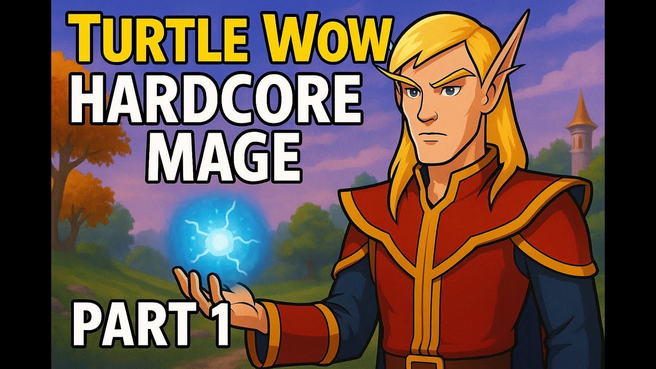 Turtle Wow Hardcore Mage Playthrough Part 1 - No Commentary - YouTube