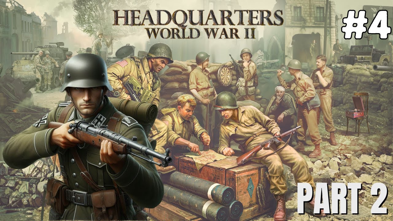 Headquarters World War 2 - The Battle of Verrieres Ridge - Ep.4 Part 2 ...