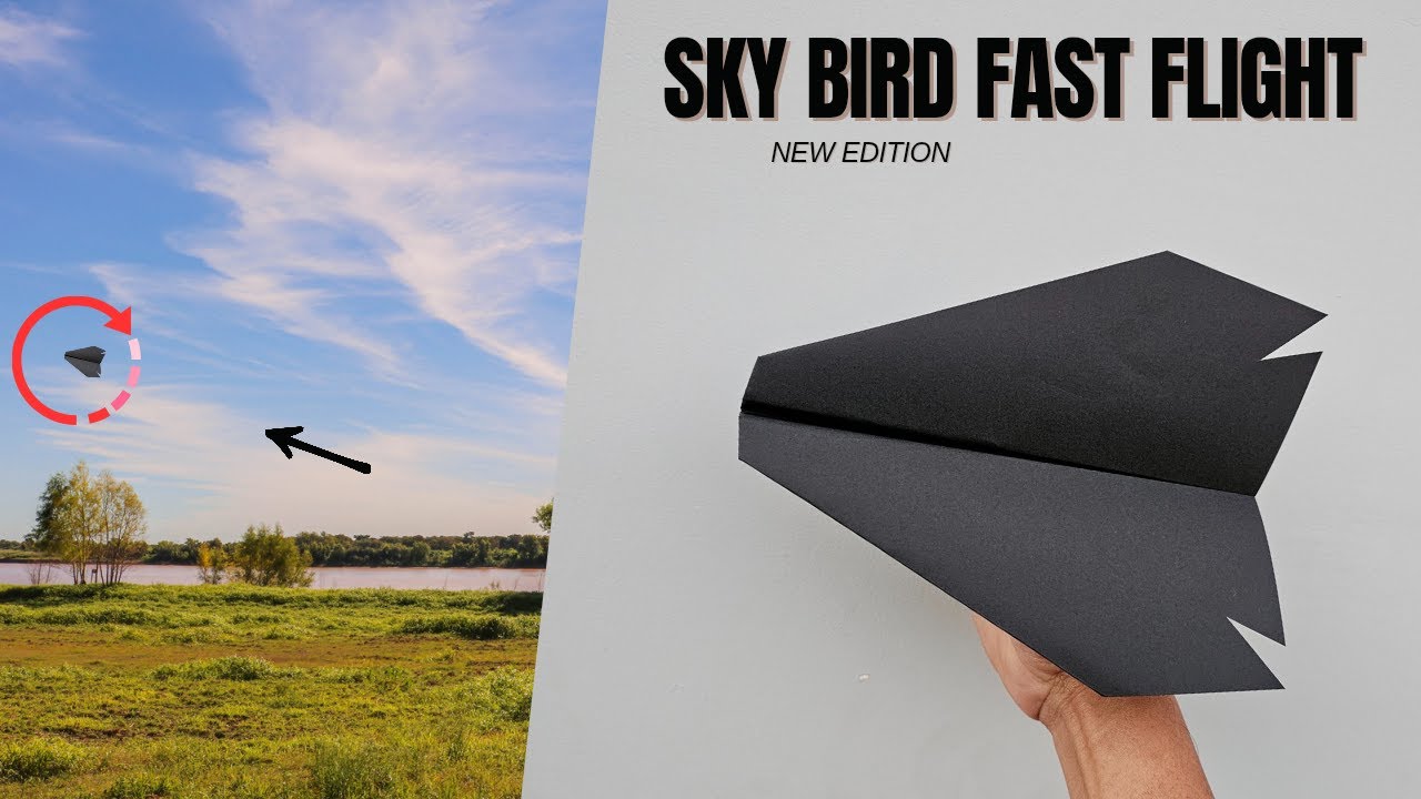 Easy paper airplane that flies really far, quick and easy paper planes ...