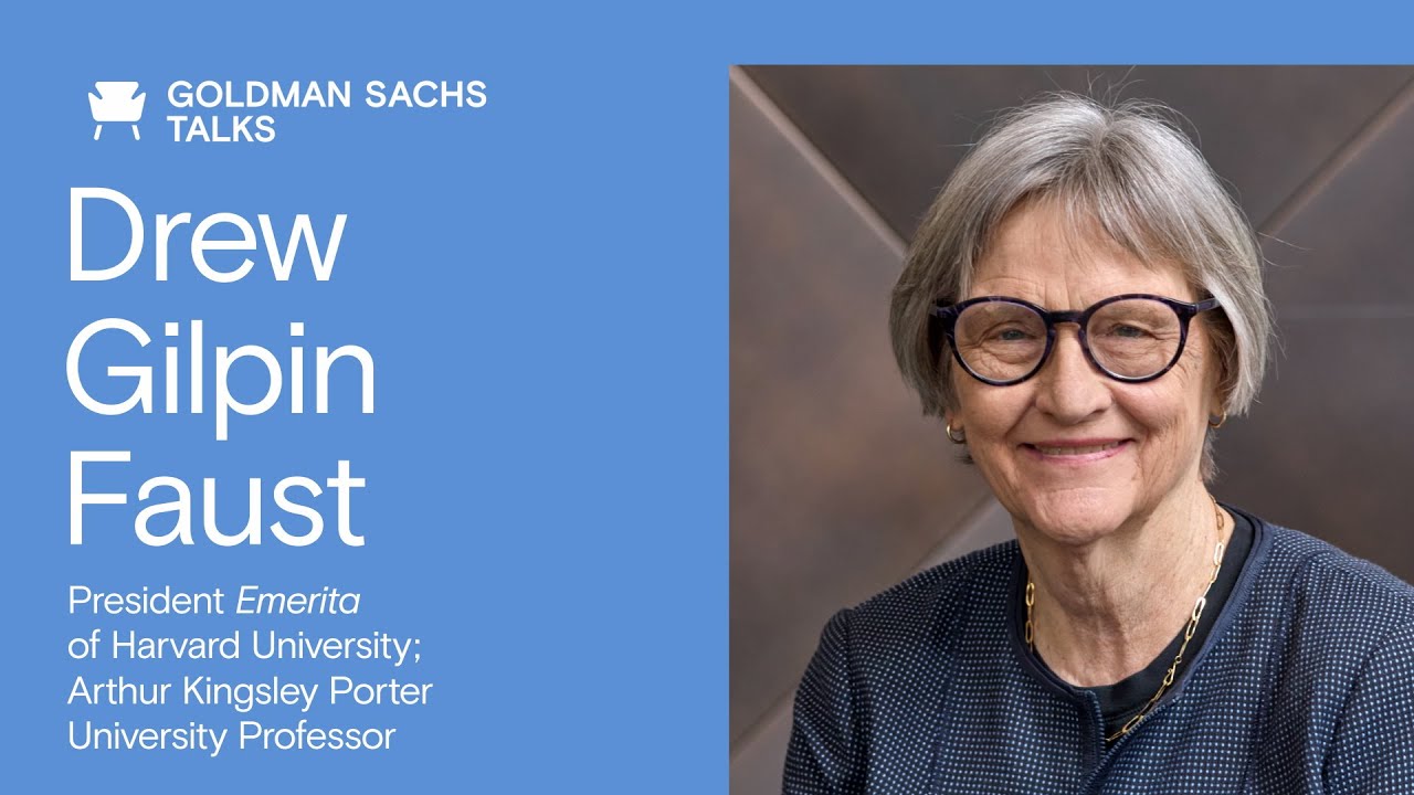Harvard’s former president Drew Faust on making “necessary trouble ...