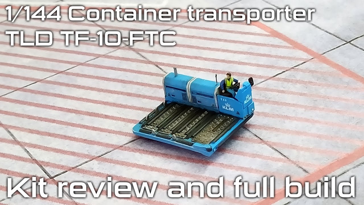 Rocast Models - 1/144 Container transporter TLD TF-10-FTC - Review and ...
