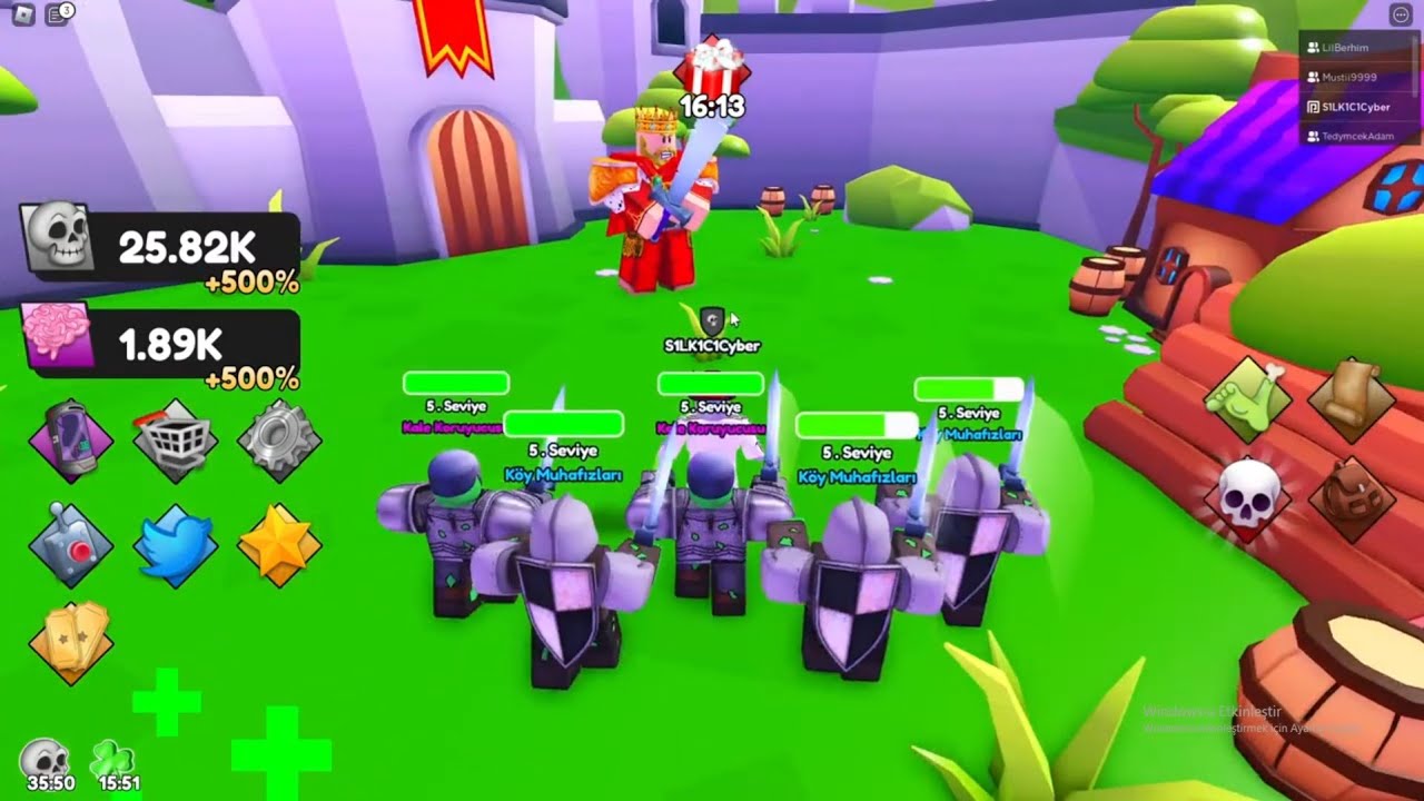 CyberRulz Mekiple ROBLOX ZOMBIE ARMY SIMULATOR OYNUYOR (30.01.2023 ...