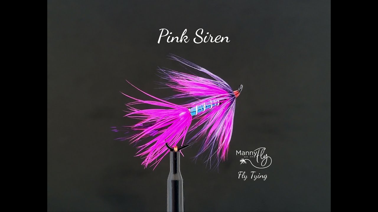 Pink Siren Steelhead Streamer - YouTube