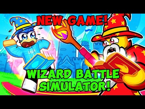 NEW GAME Wizard Battle Simulator NOOB TO PRO ROBLOX! - YouTube