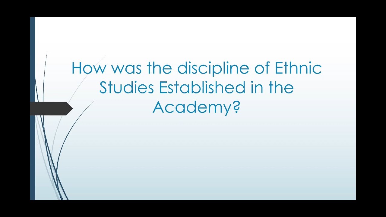 On Strike: Ethnic Studies 1968-1999 Lecture - YouTube