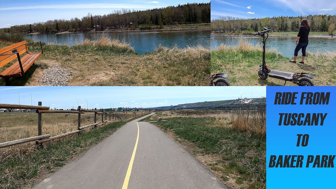 Best Biking Routes in Calgary - Tuscany to Baker Park - YouTube
