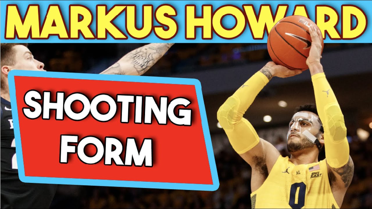 Markus Howard Basketball Shooting Form - YouTube