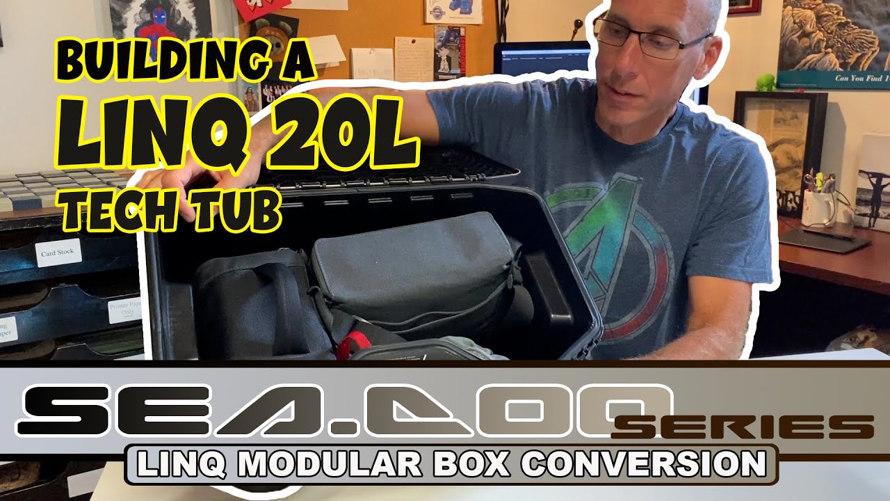 Making a Photo/Video Tech Tub out of a LinQ 20L Modular Cargo Box - YouTube