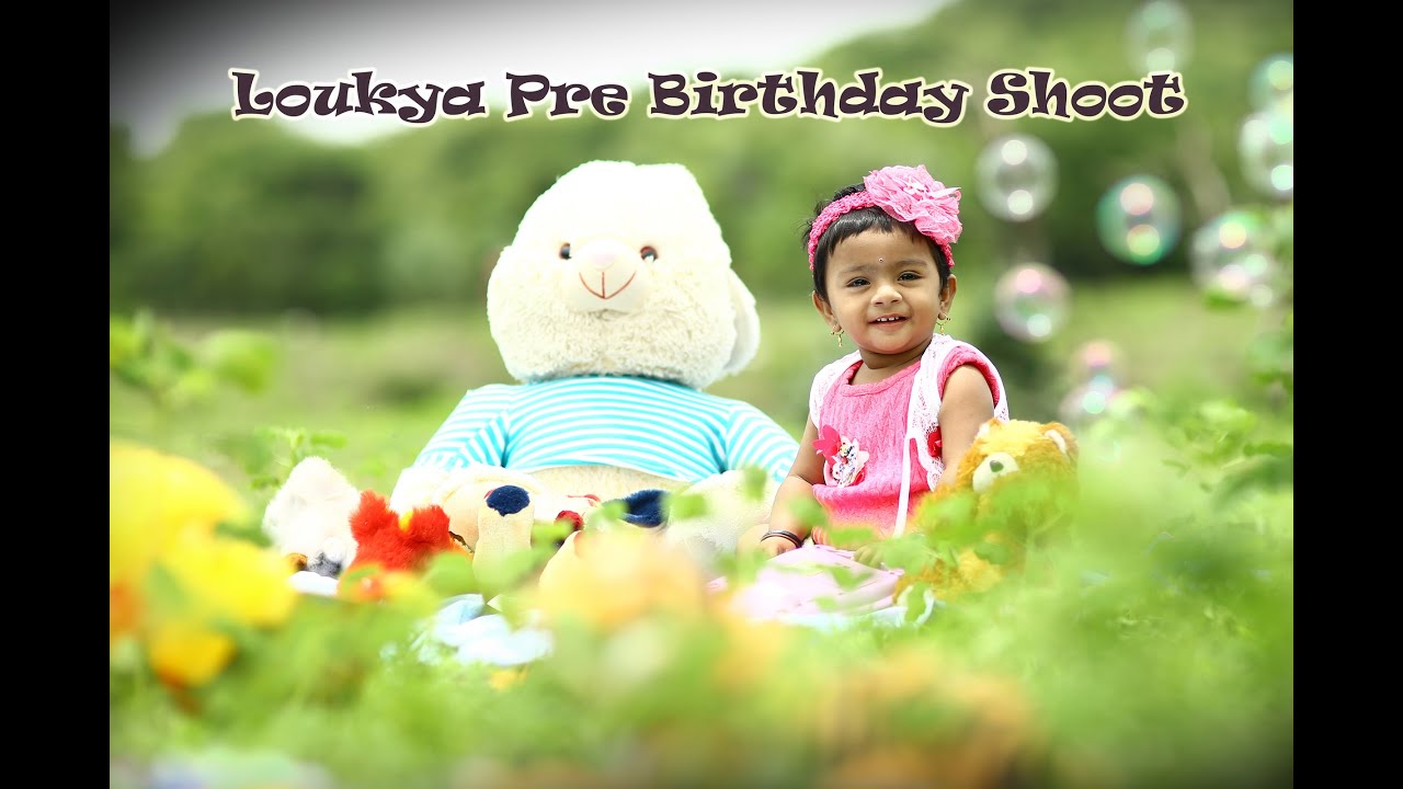 Loukya Pre Birthday Shoot - YouTube