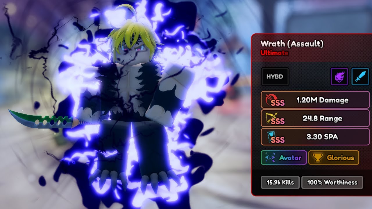 The New Evolved Meliodas In Anime Last Stand - YouTube