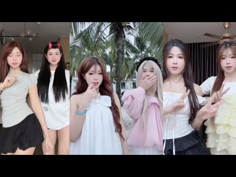 Tổng hợp video của Khánh Linh nhảy tren tốp tốp siêu mê#dance#tren#tiktok