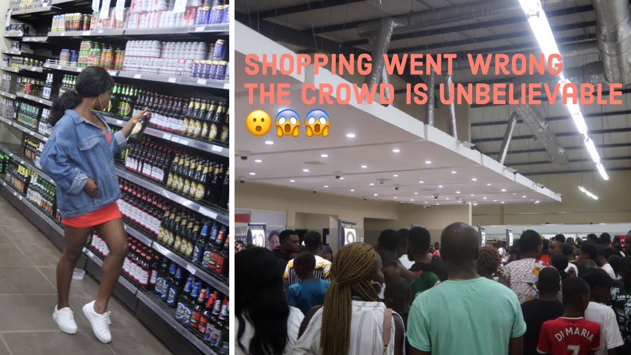 we went to a super market in Benin city ring road and this happened ...