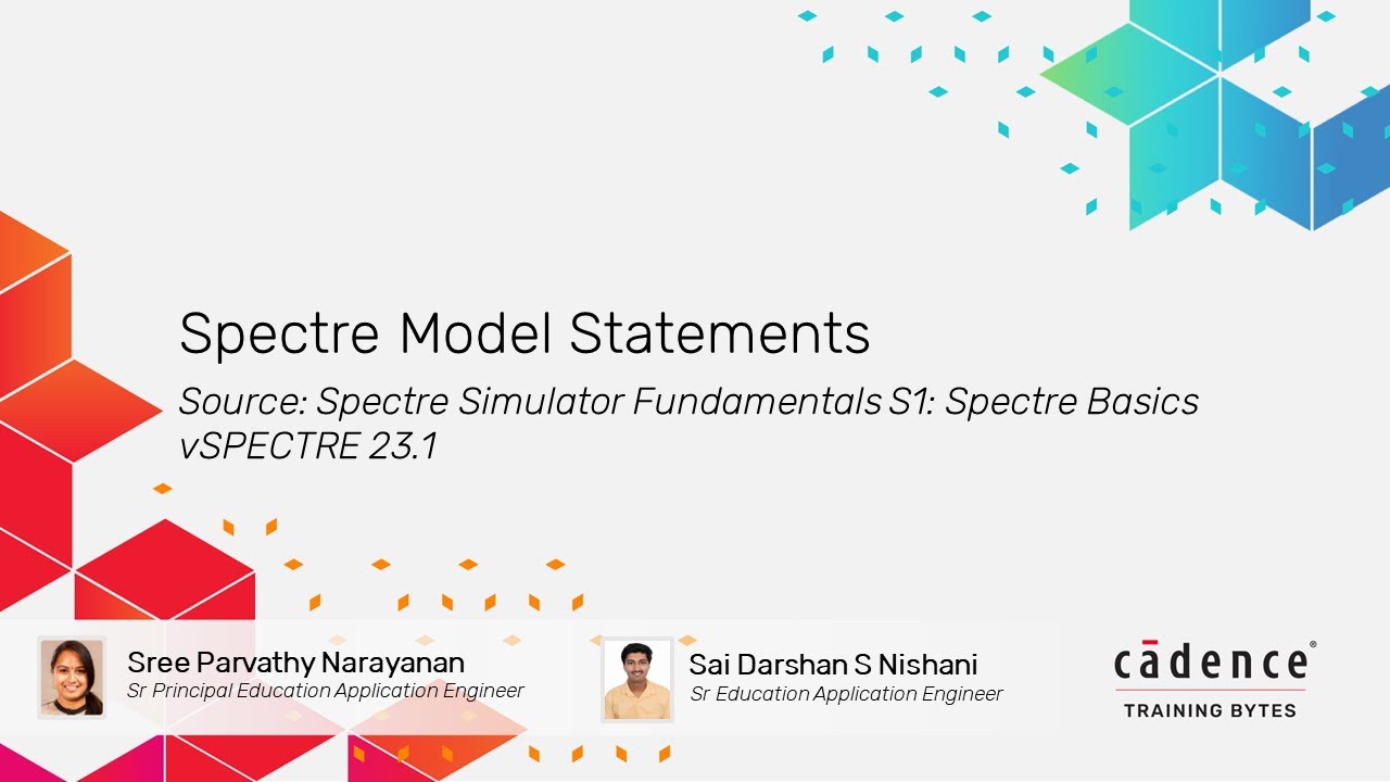 Spectre Model Statements - YouTube