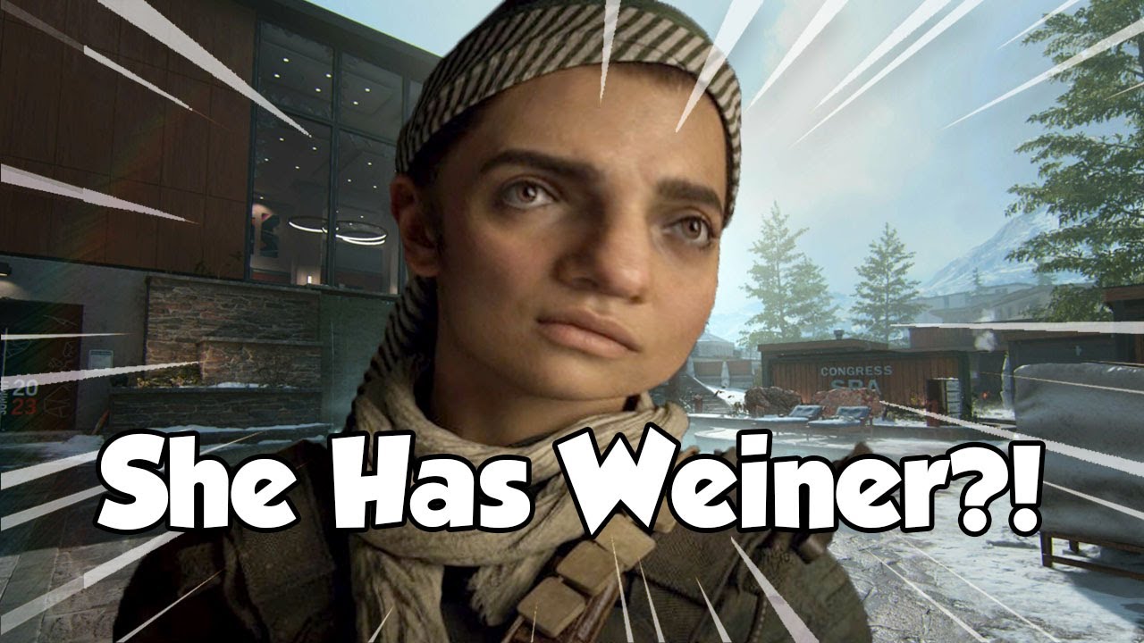 Is That A *FAKE* Gamer Girl in MW2? Modern Warfare 2 - YouTube