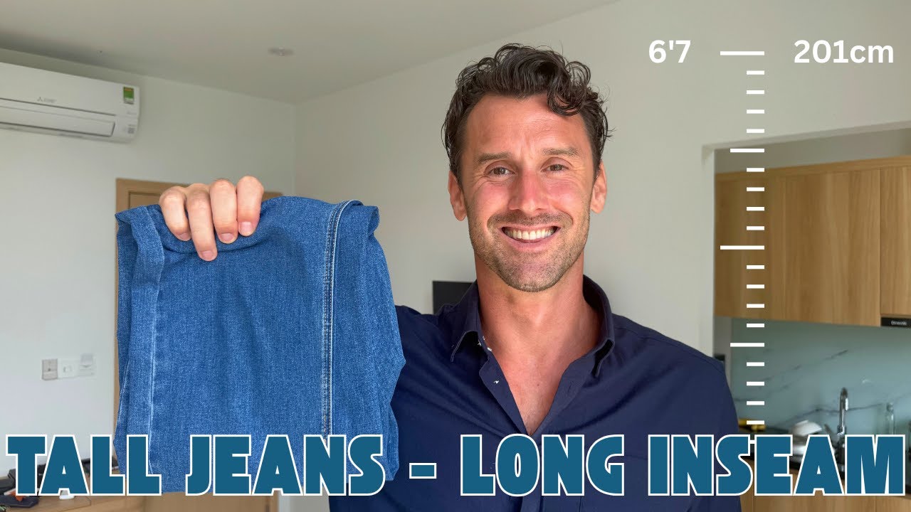 Tall Mens Fashion Ep 19 | Medium Tall the Tall Jeans | 36 Inch Inseam ...