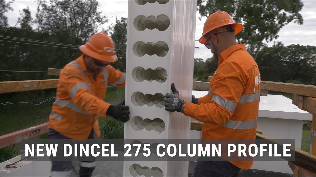 Dincel 275 Column vs Conventional Column (Long version) - YouTube