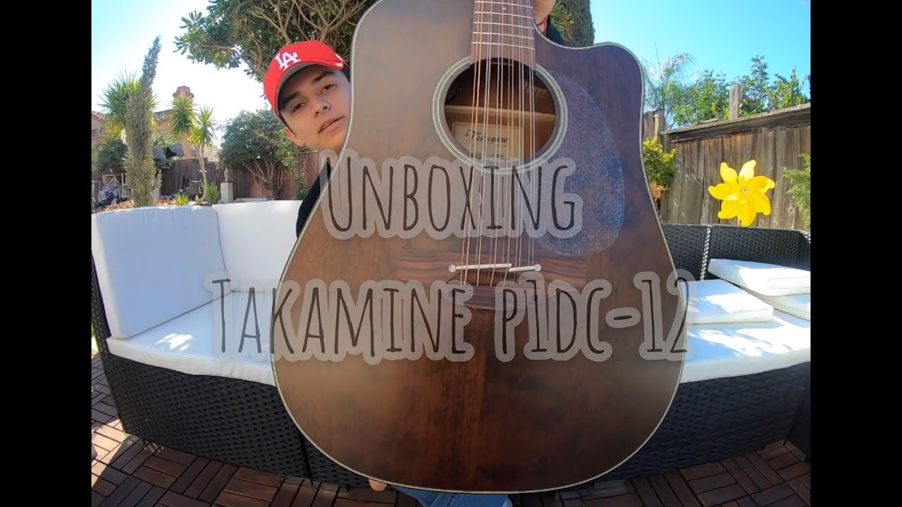 Takamine P1DC-12 Unboxing - YouTube