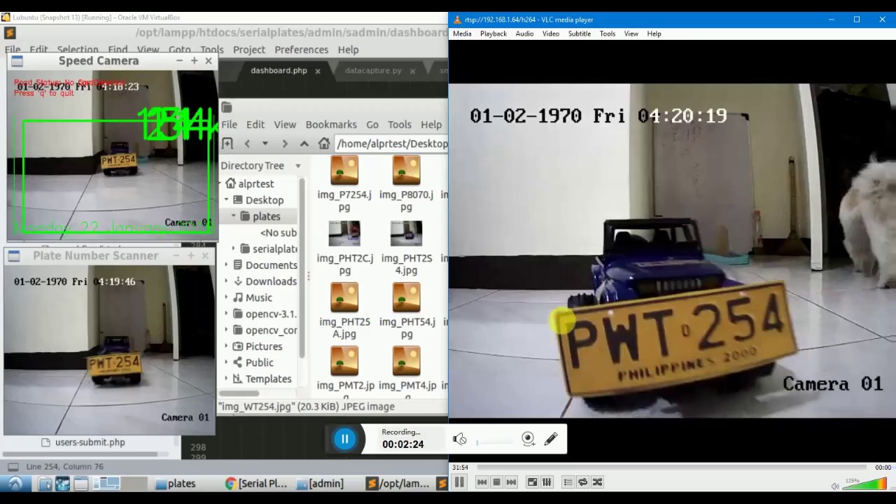 Vehicle Plate Recognition Using CCTV Camera - YouTube
