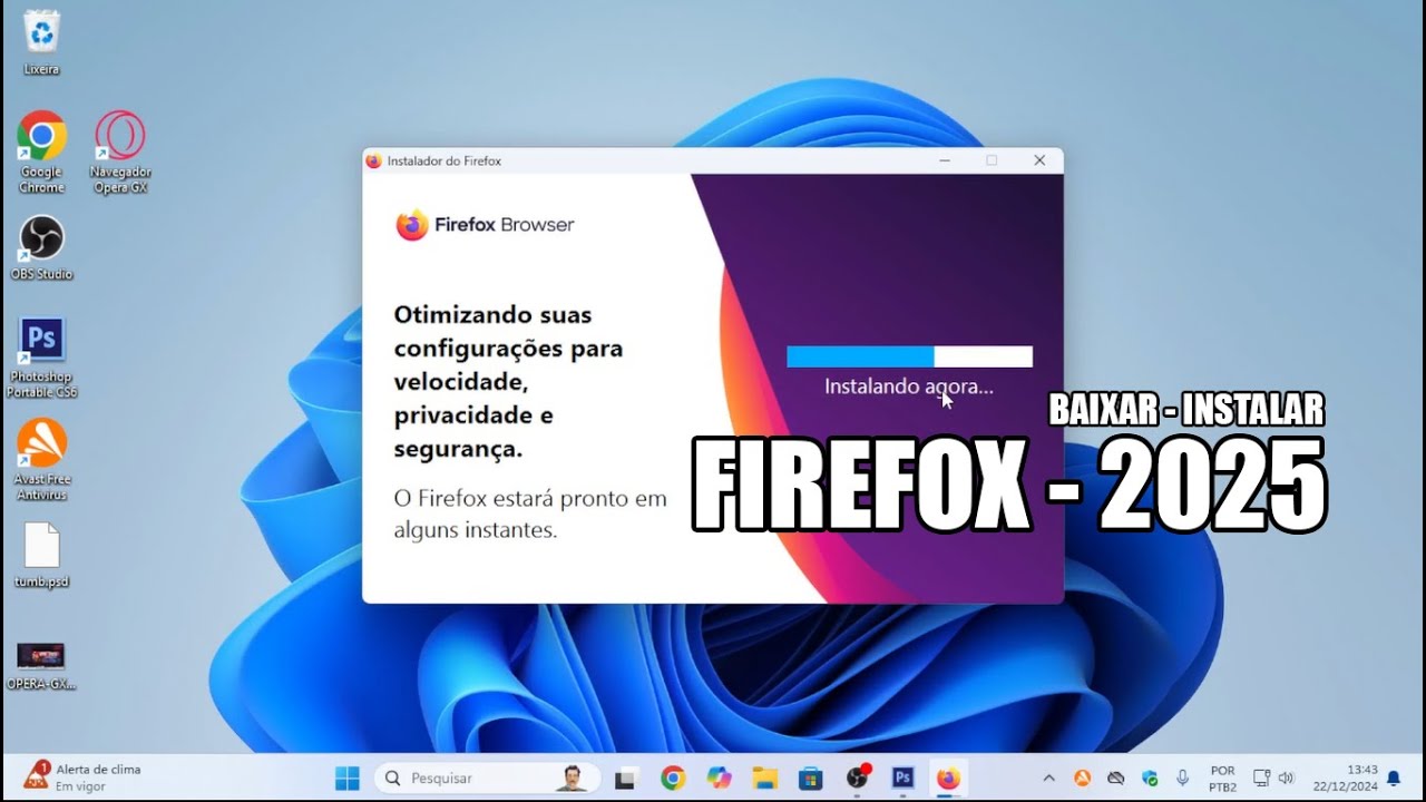 Firefox 2025 - Como Baixar, Instalar o Navegador - YouTube