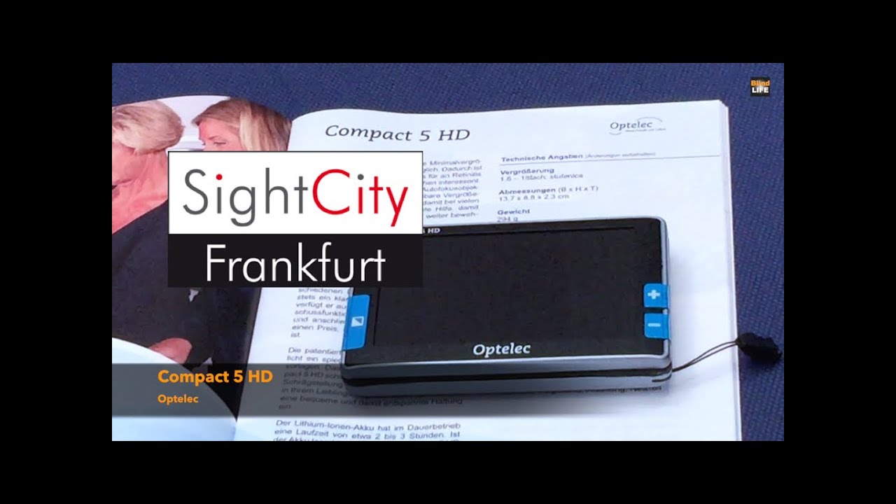 Hands-on: Compact 5 HD - Bildschirmlesegerät - Optelec - Blindlife ...