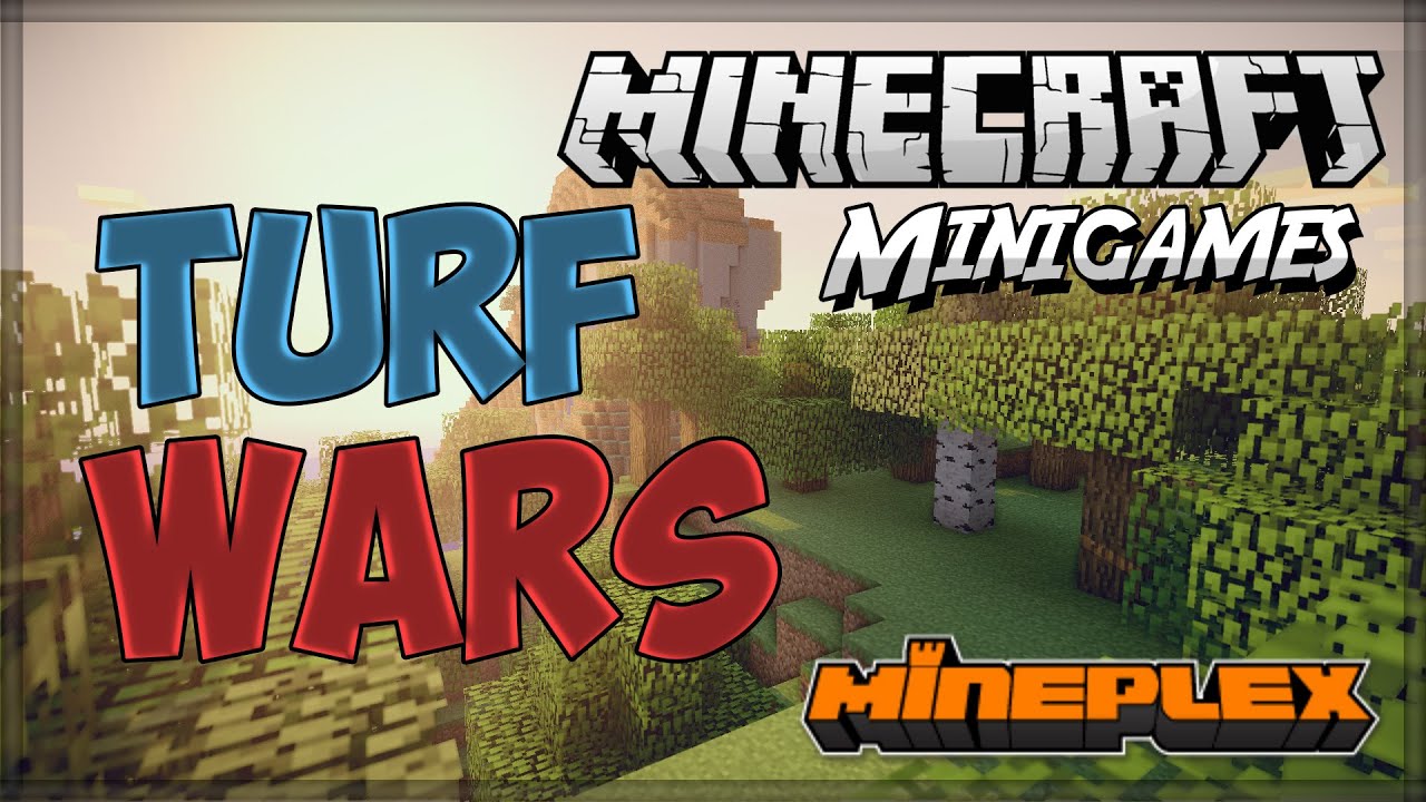 Minecraft Minigames (Mineplex) Turf wars Ep.3 - YouTube