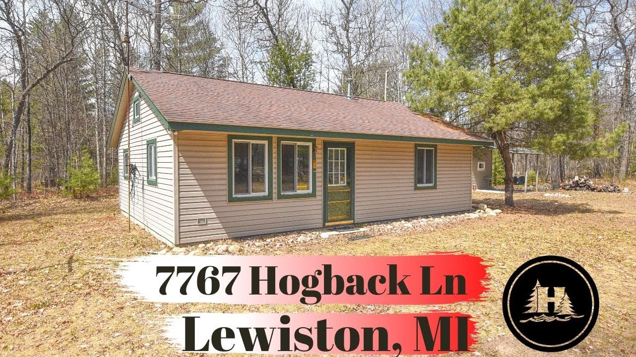 SOLD - 7767 Hogback Lane, Lewiston, Mi - Huston Real Estate - Unbranded ...