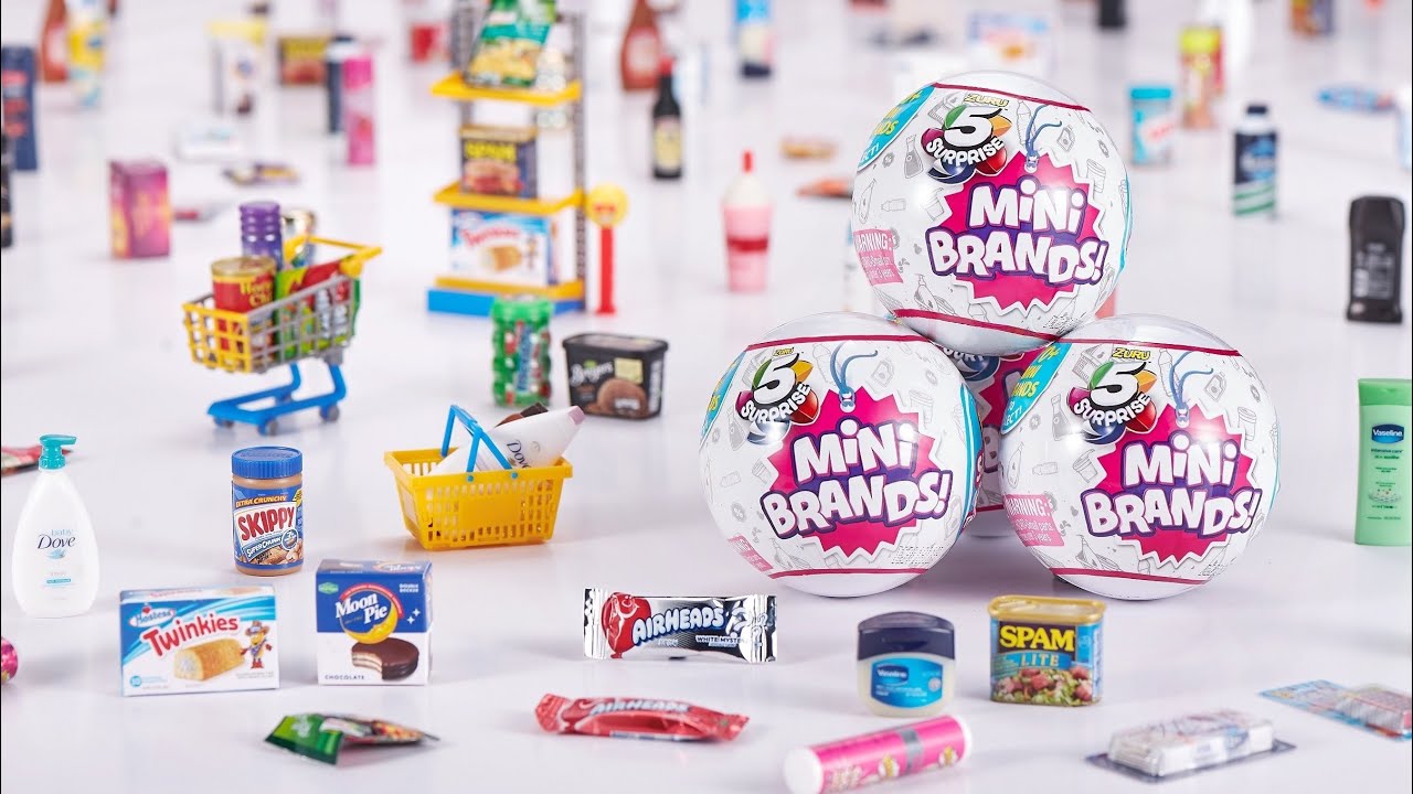 Opening mini Brands - YouTube