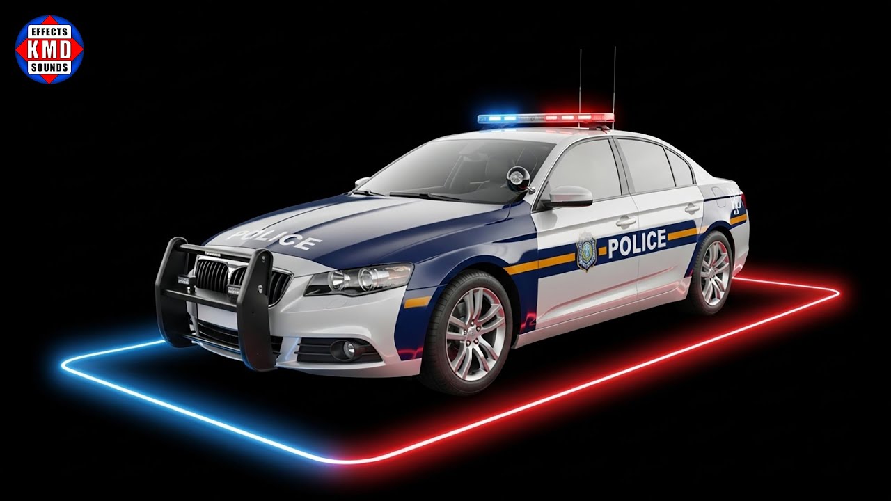 🎶 POLICE CAR SOUND - VEHICLE SOUNDS - The Best Sound Effects - YouTube