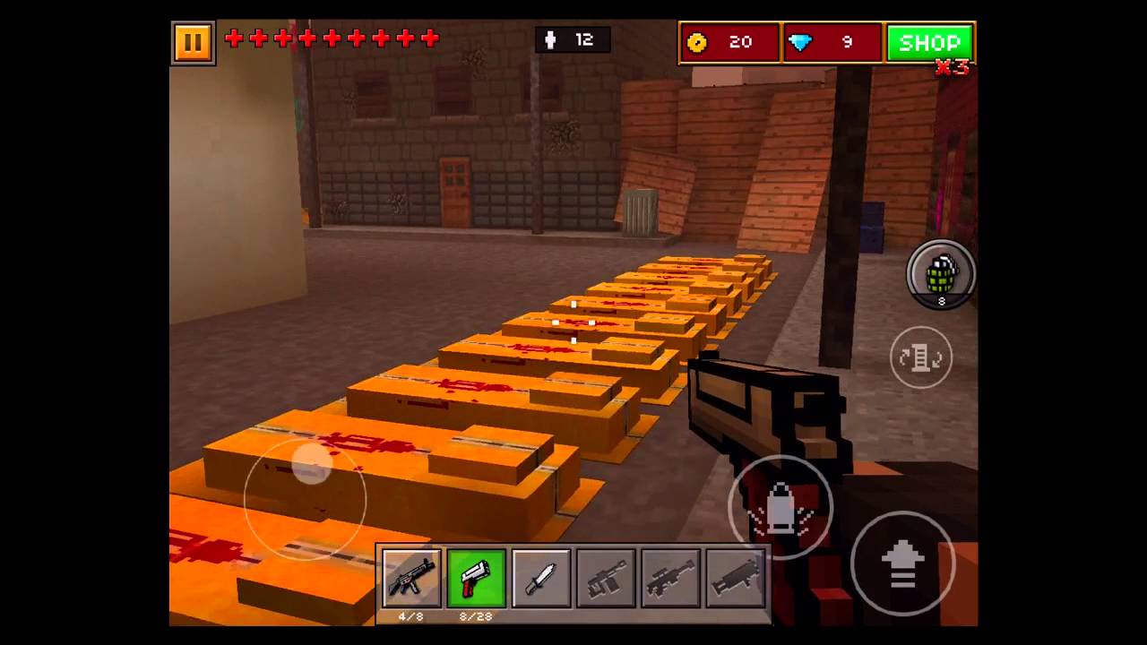 Pixel Gun 3D Campaign City Mission 3 - YouTube