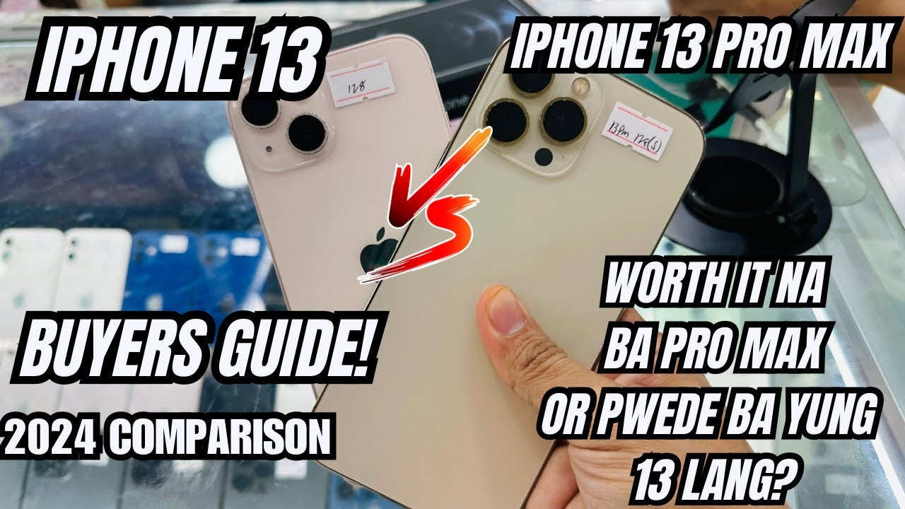 IPHONE 13 VS IPHONE 13 PRO MAX: WORTH IT BA MAG PRO MAX OR PWEDE NA ...