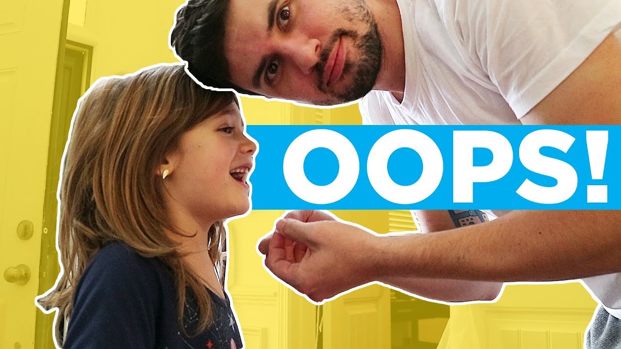 ACCIDENTALLY PULLED HER TOOTH OUT! | DOOR SLAM TOOTH PULL FAIL - YouTube