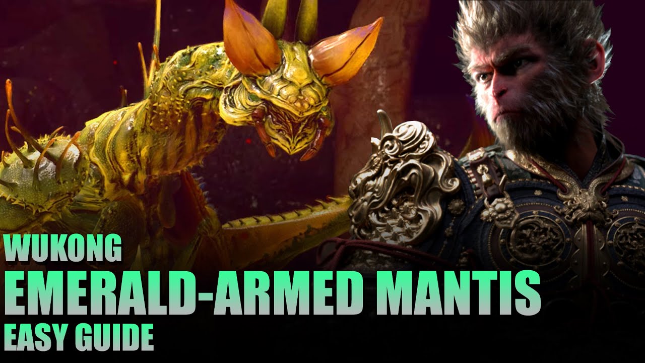How to Beat Emerald-Armed Mantis the Easy Way | Black Myth Wukong - YouTube