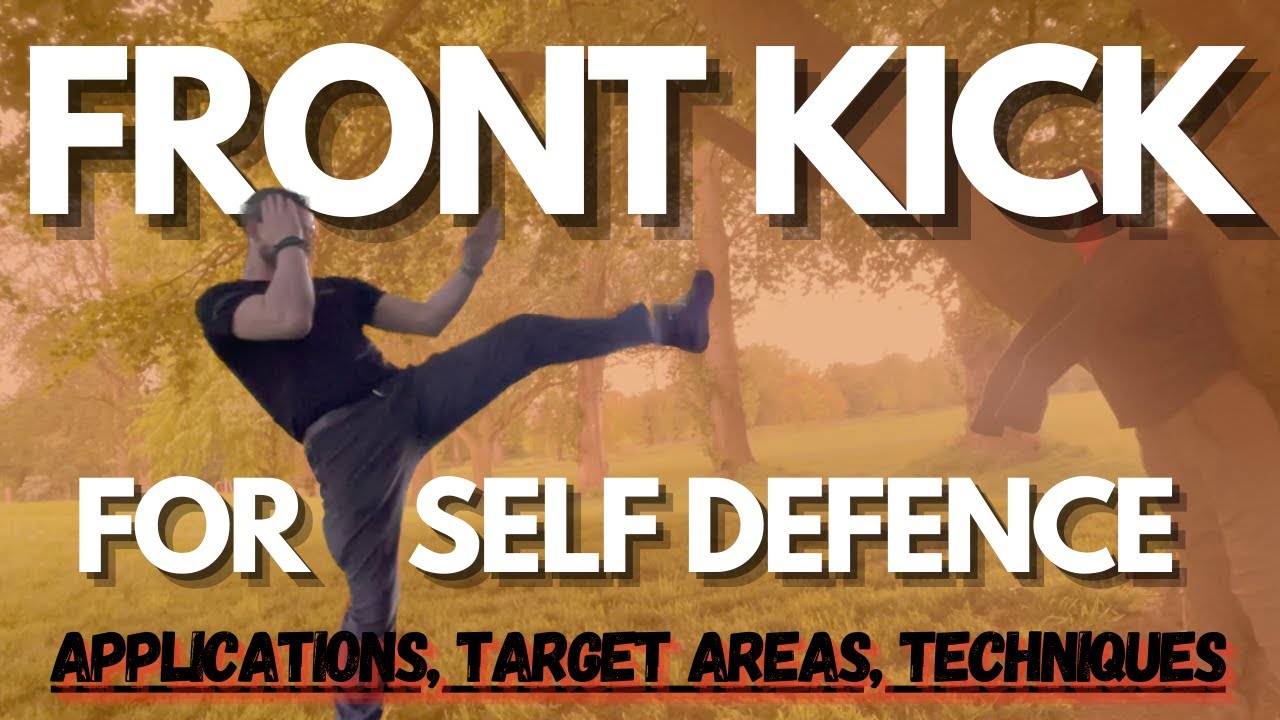 The FRONT KICK | Self Defence for everyone | SHTF | Prepper - YouTube