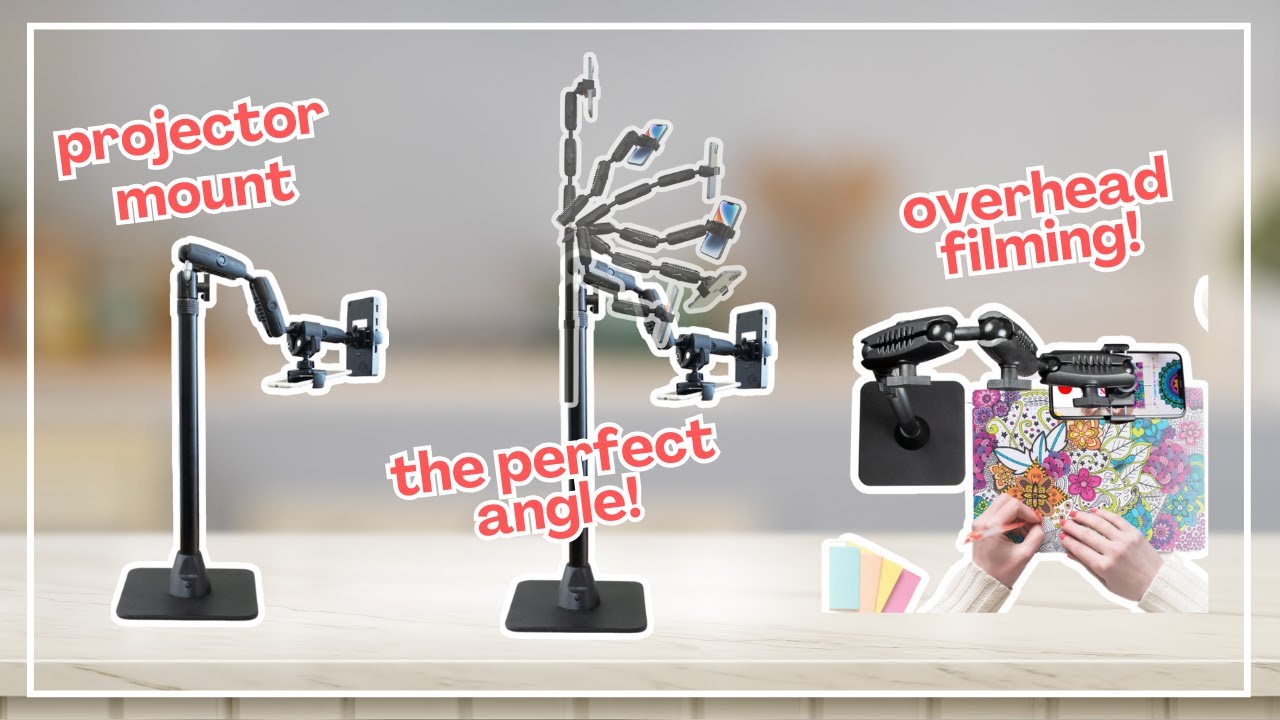 Stand For Projector AND Phone for Overhead Filming Decorated Cookies ...